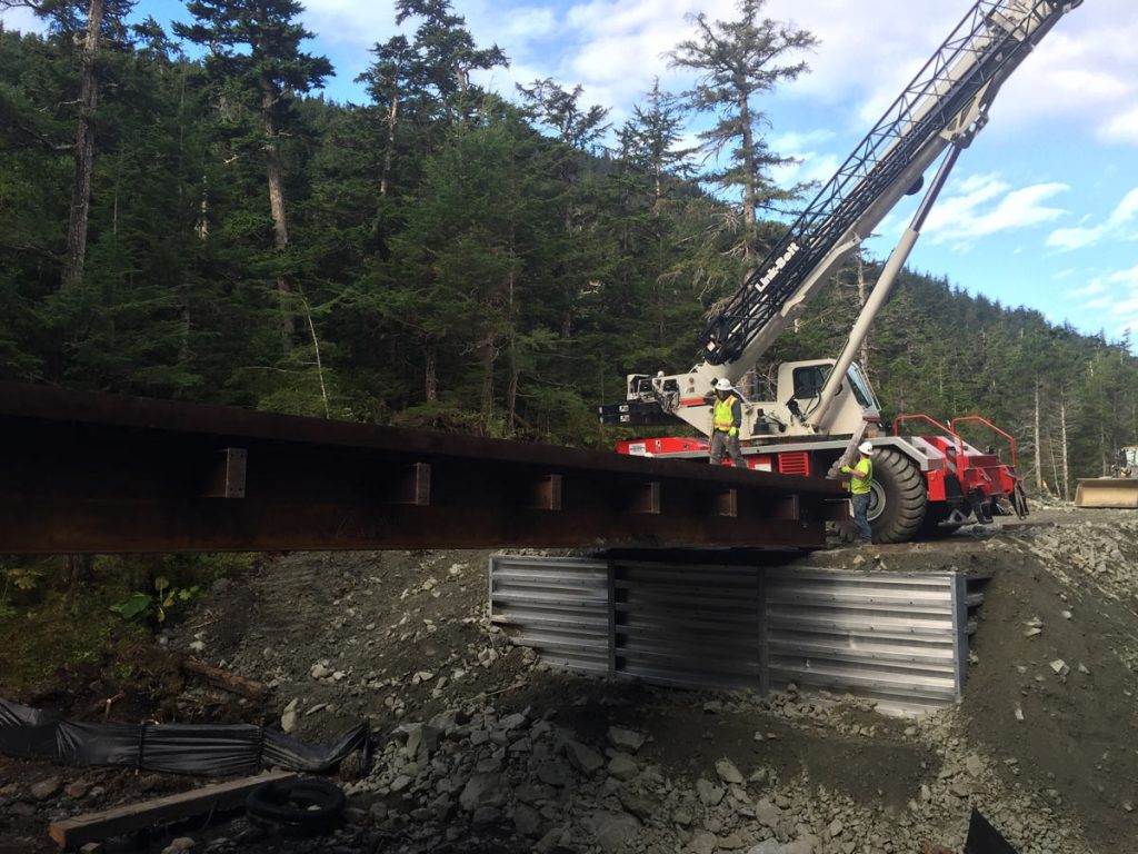 Kensington Mine – Bridge Replacement – Alaska Aggregate Products
