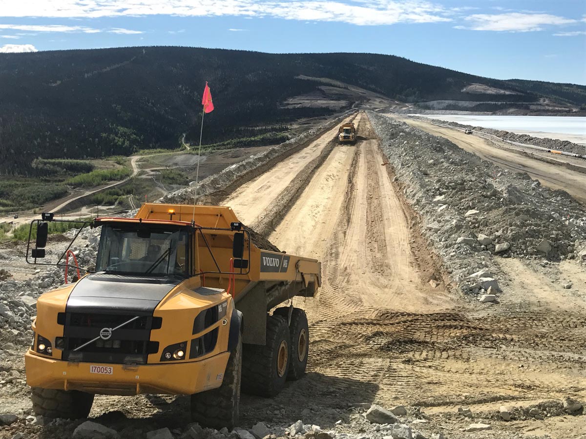 Embankment Dam Construction – Alaska Aggregate Products